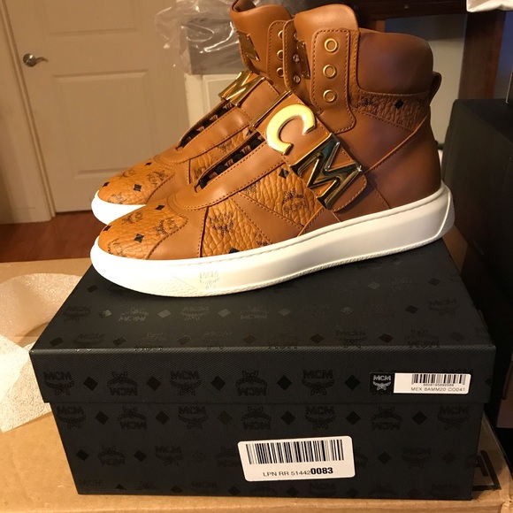 MCM | Shoes | New Mcm Mens Logo Group Msneakers Sz 3 Mens | Poshmark